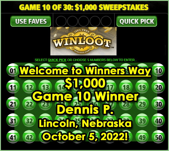 Winloot Winners – Winloot Winners
